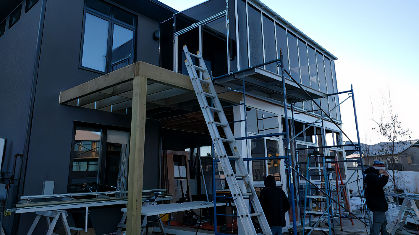 Solid Roof to Transparent Roof - capitalsunrooms.com